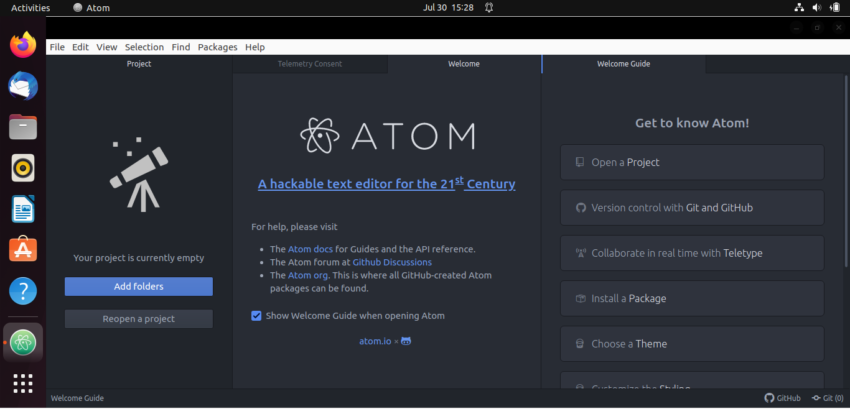 How to Install Atom Text Editor on Ubuntu 22.04 LTS | ZacsTech