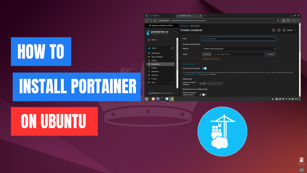 How to Install Portainer on Ubuntu 22.04/24.04 | ZacsTech